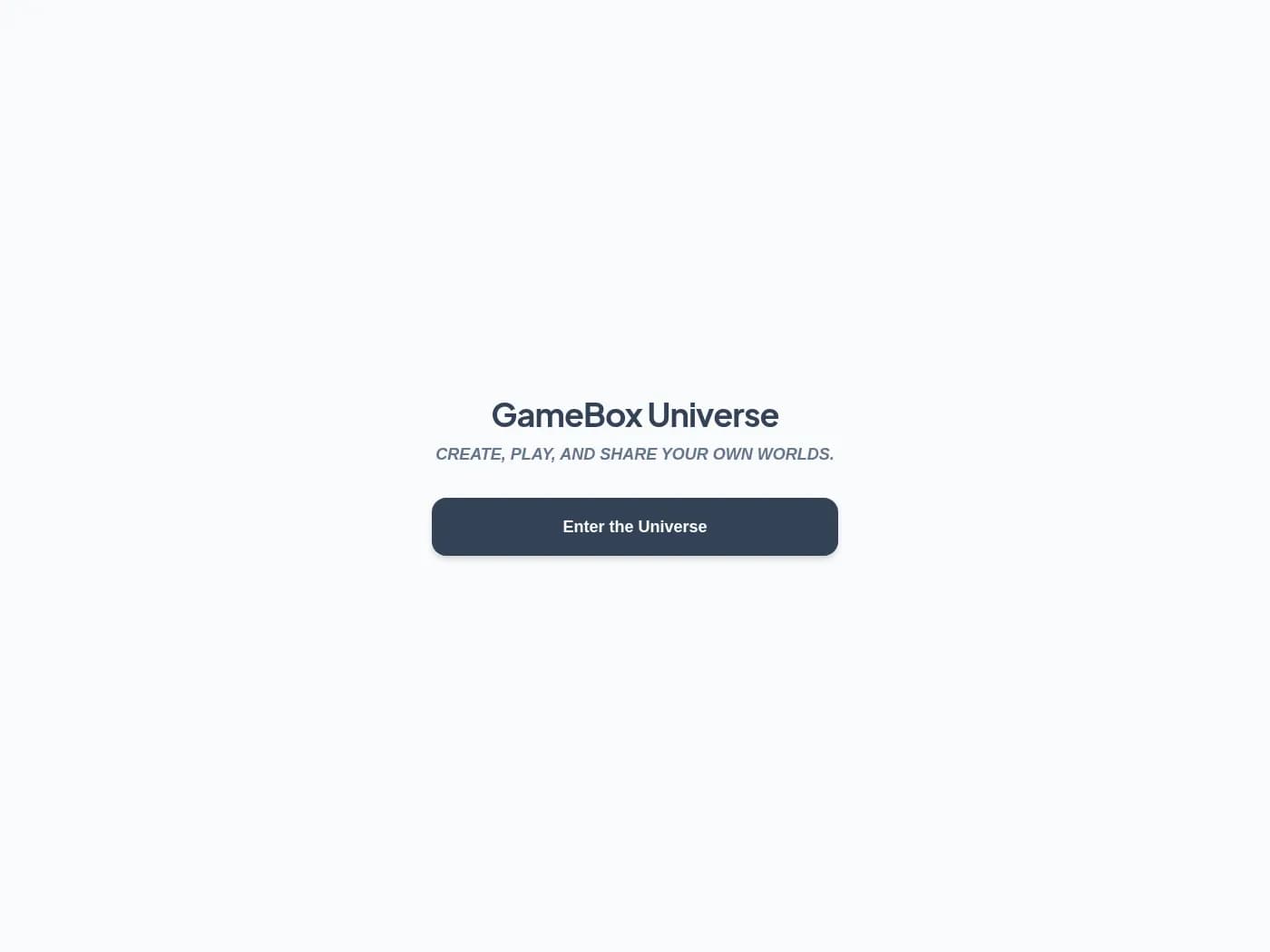 GameBox Universe