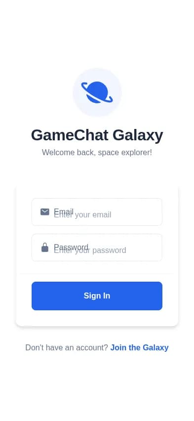 GameChat Galaxy