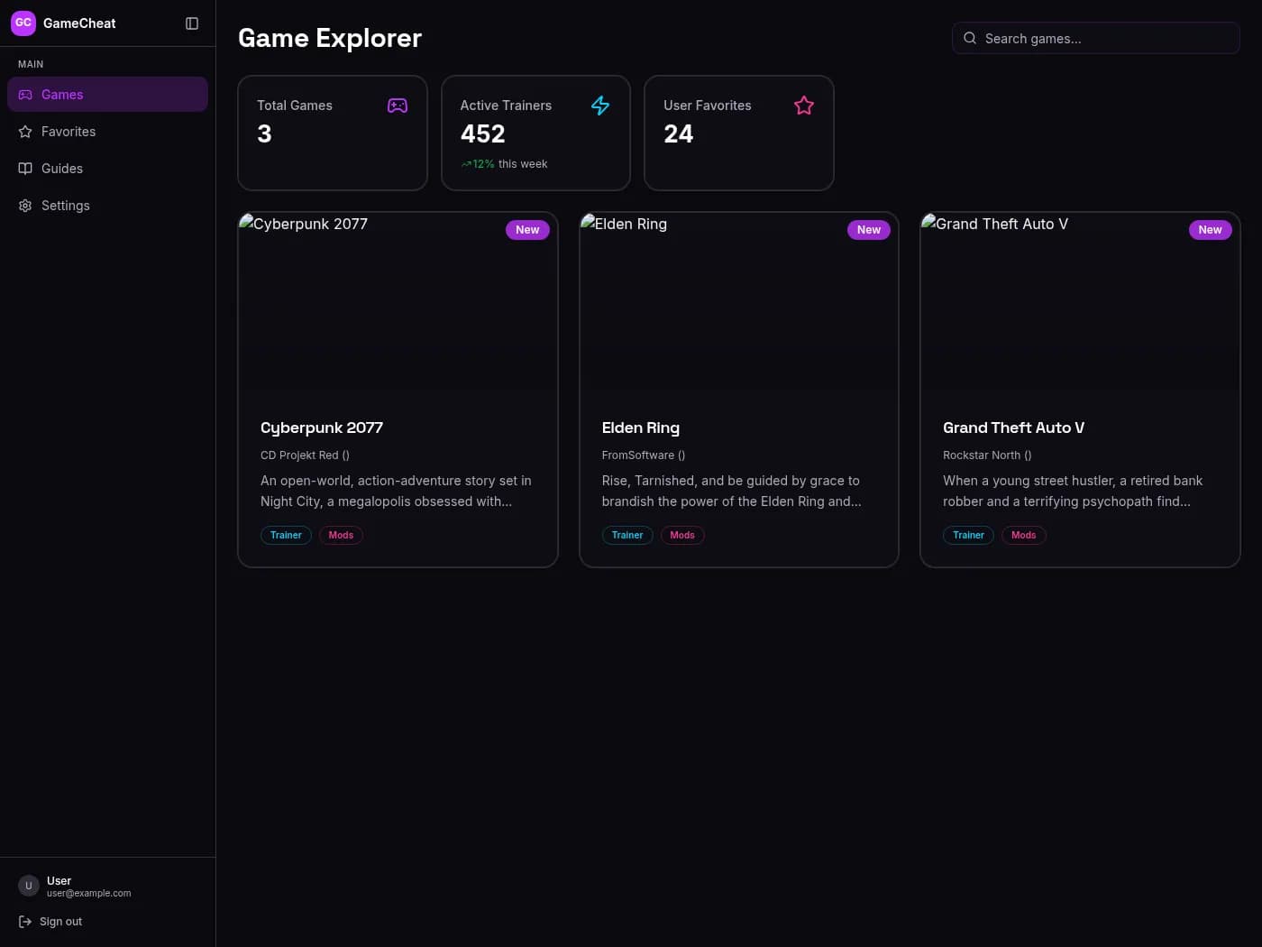 GameCheat Toolkit