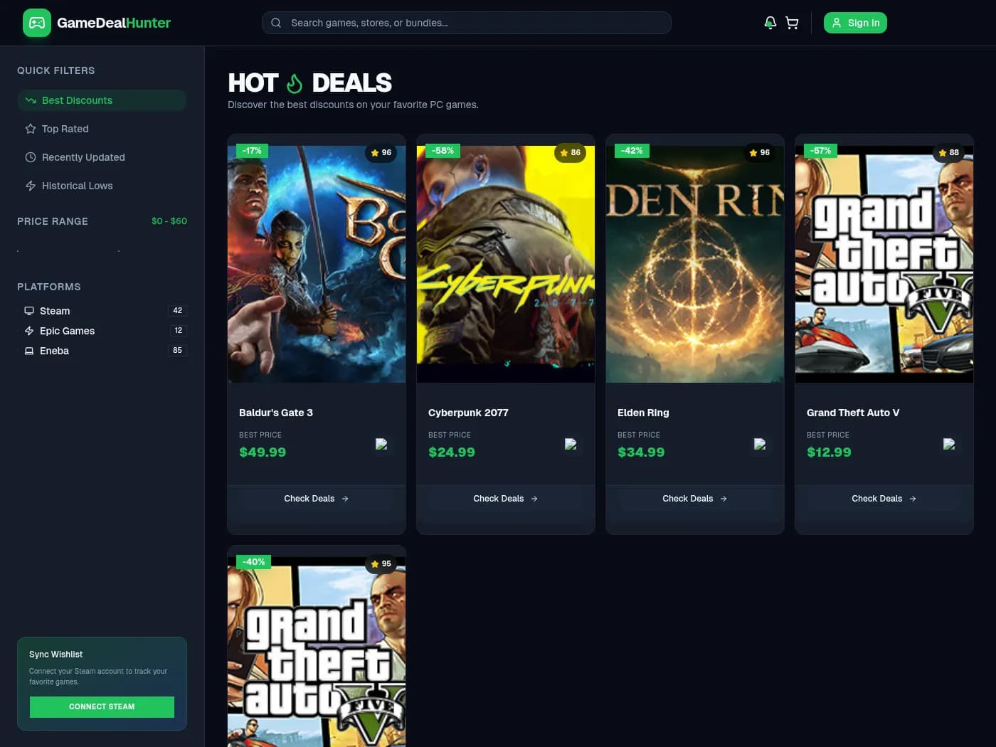 GameDeal Hunter
