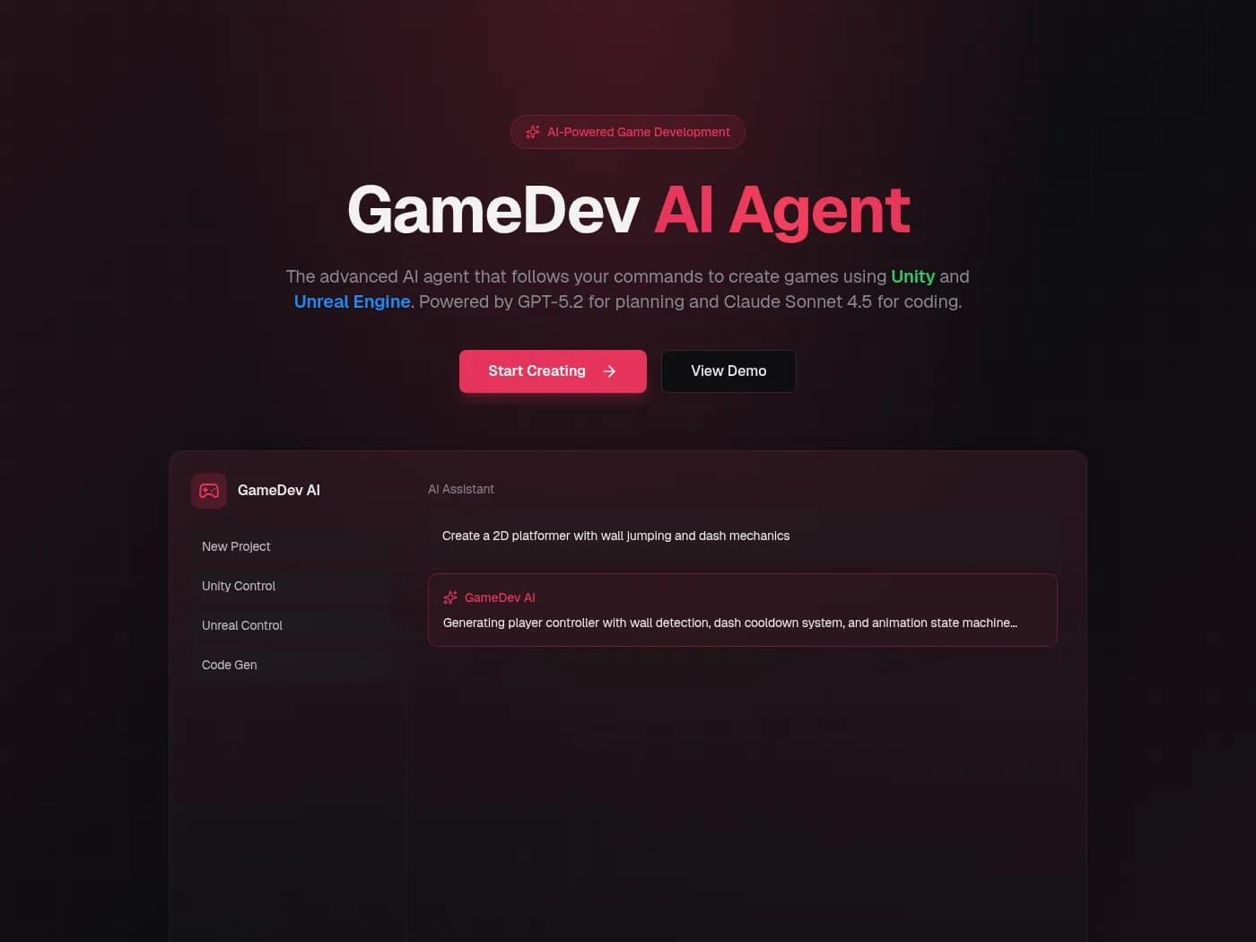 GameDev AI Agent