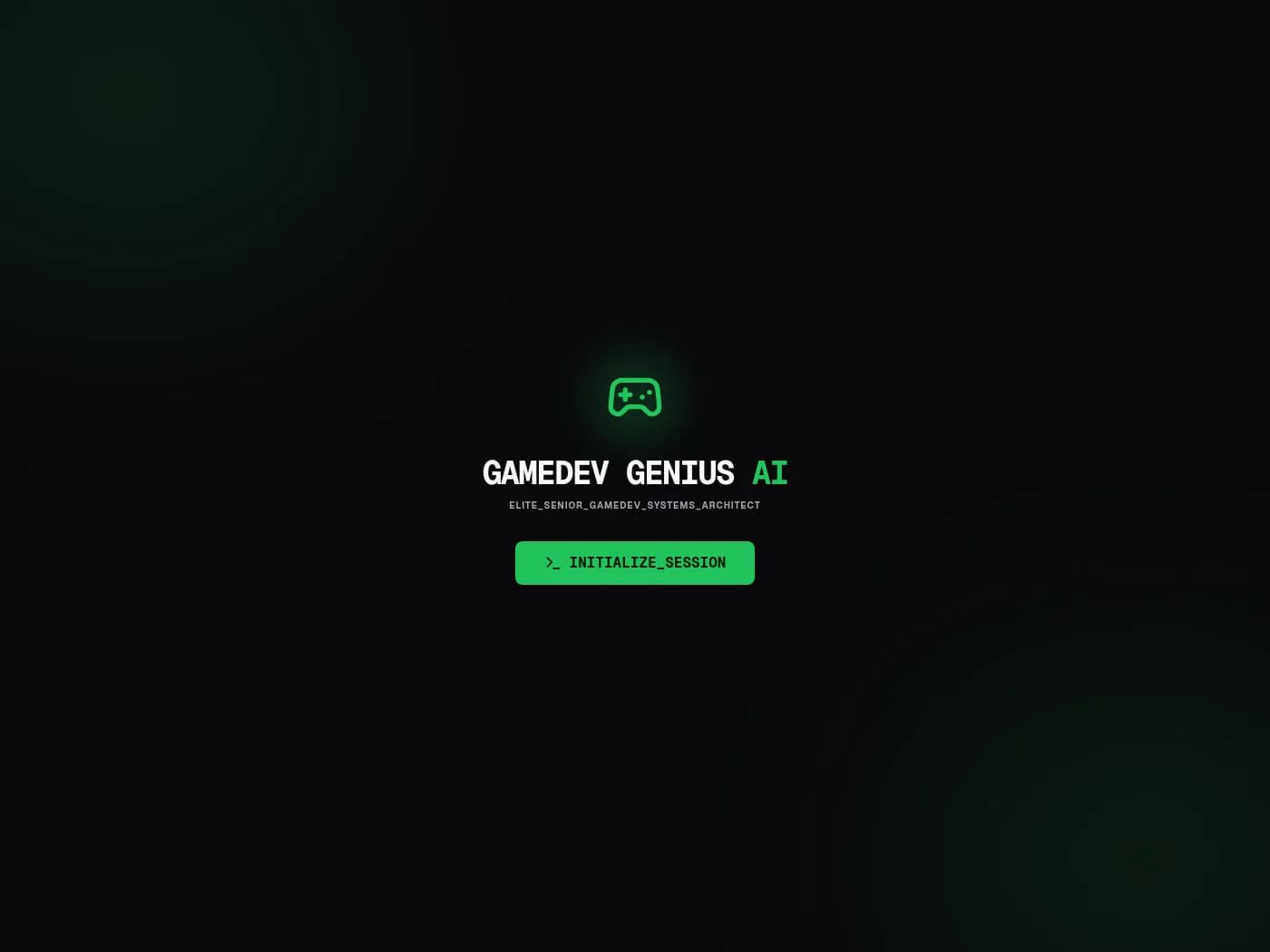GameDev Genius AI