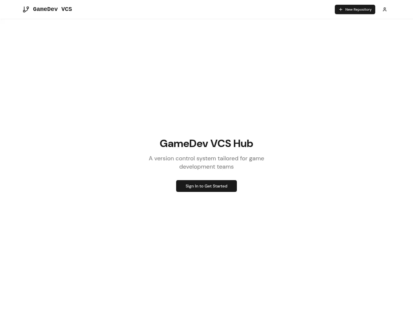 GameDev VCS Hub