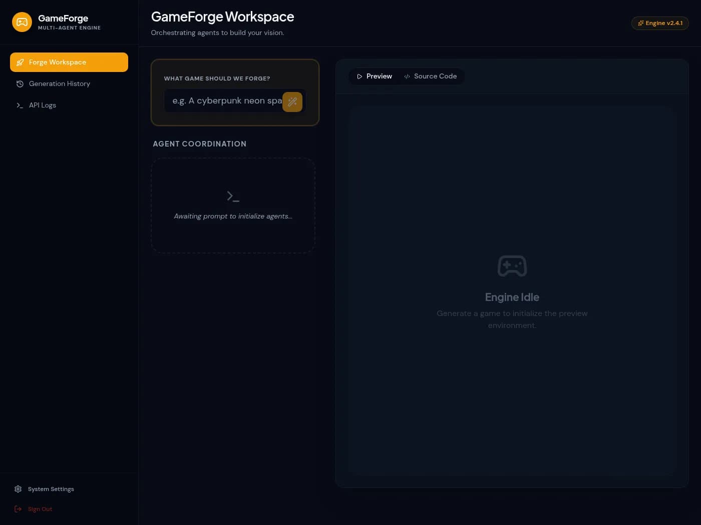 GameForge Agent