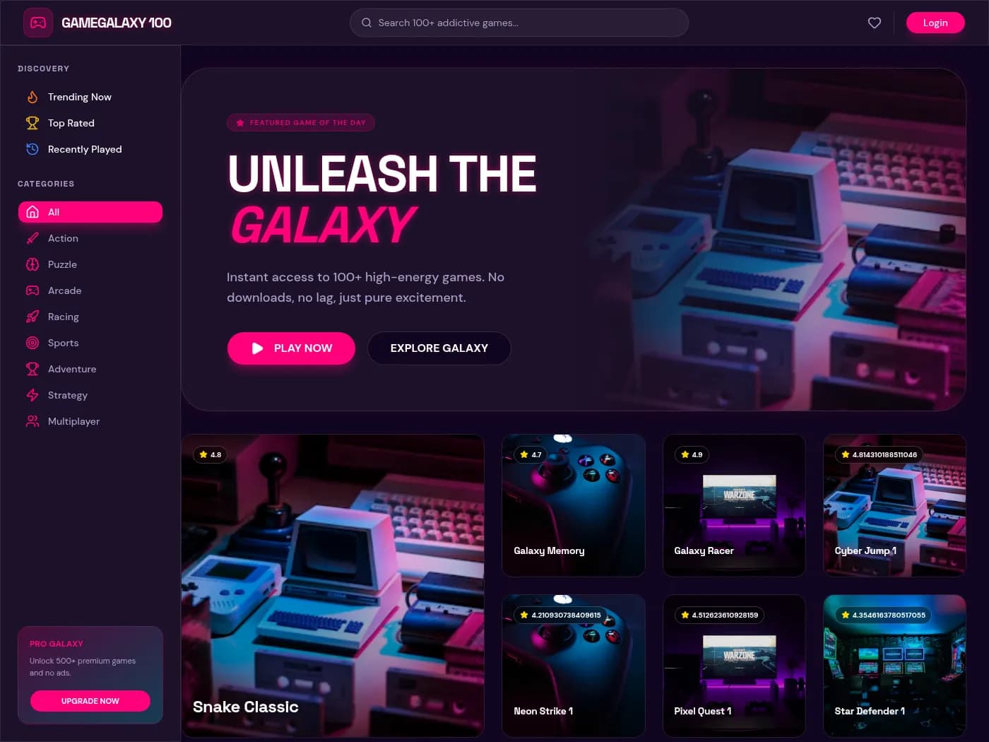 GameGalaxy 100