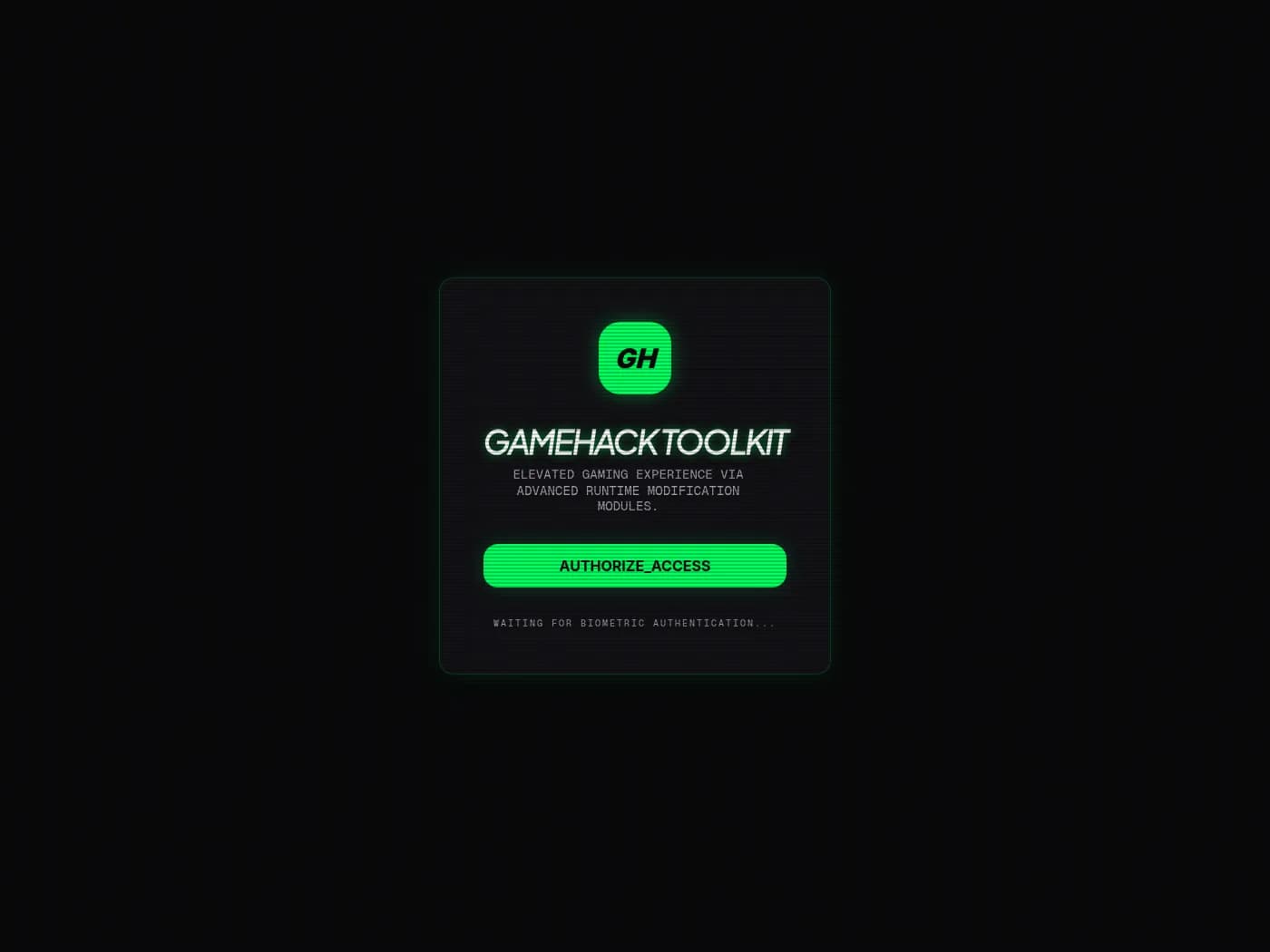 GameHack Toolkit