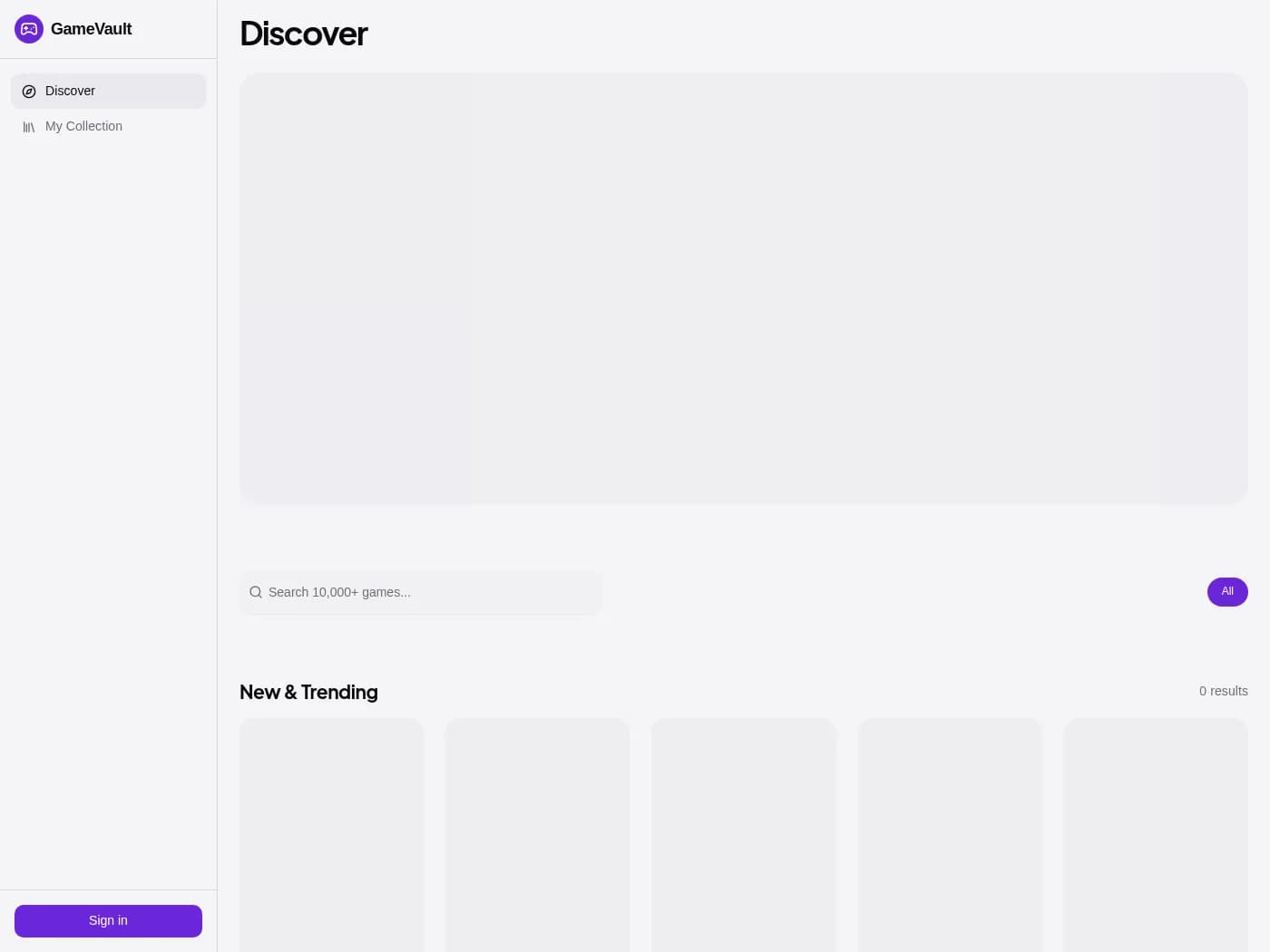 GameHub App