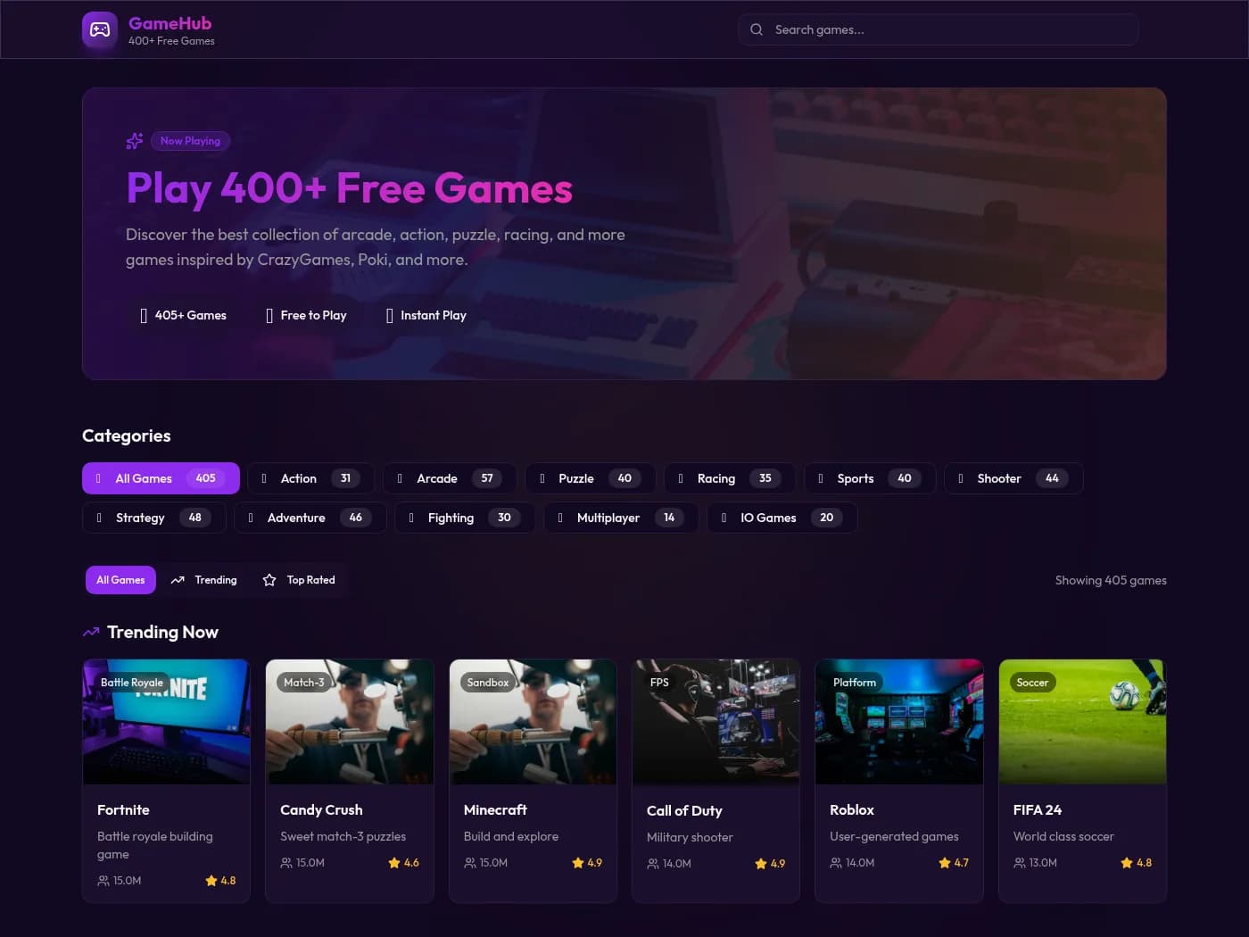 Ultimate GameHub