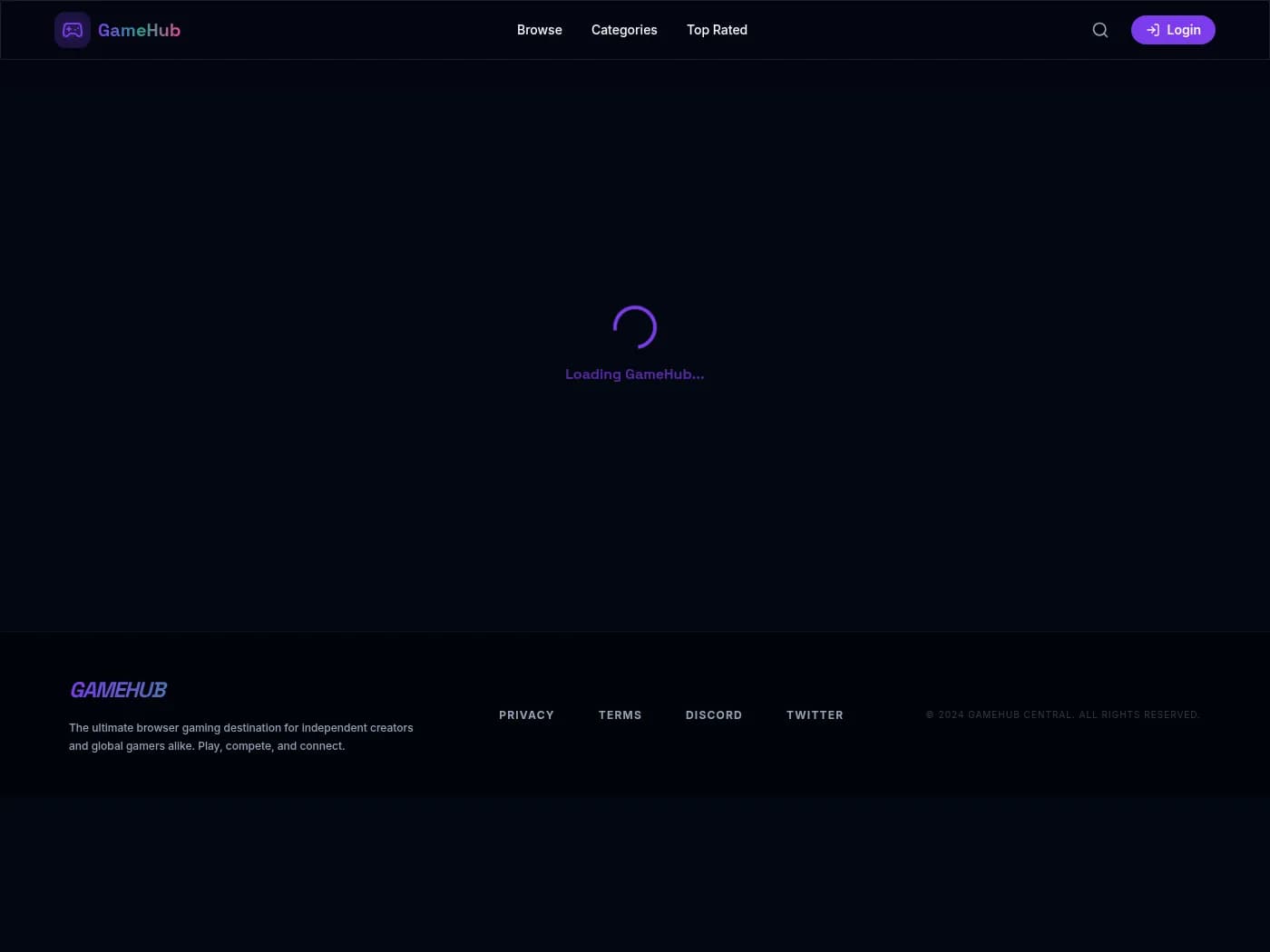GameHub Central
