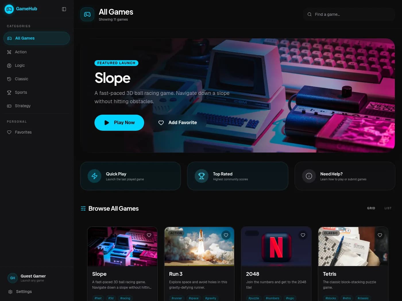 GameHub Launcher