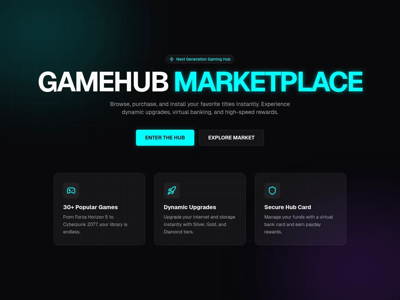 GameHub Marketplace