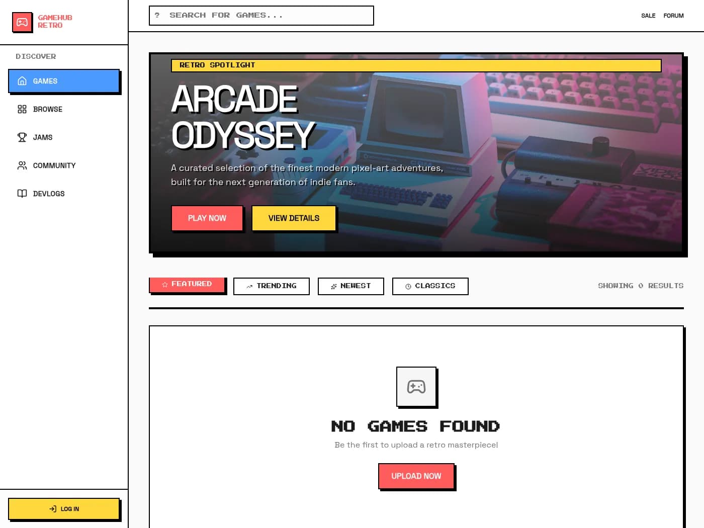 GameHub Modern