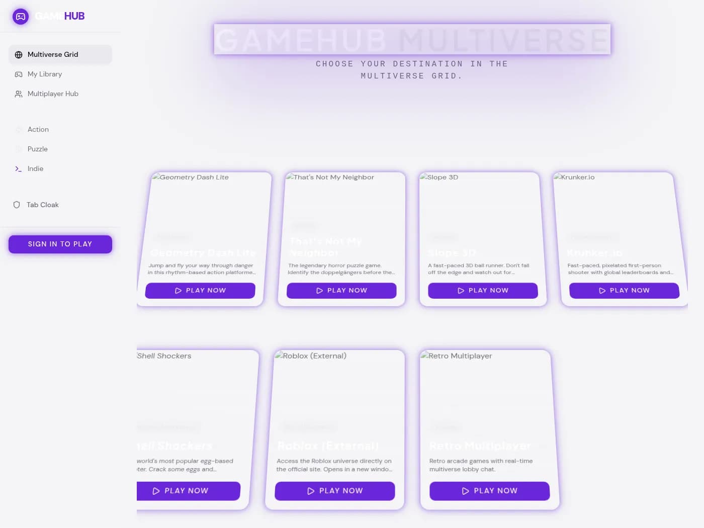 GameHub Multiverse