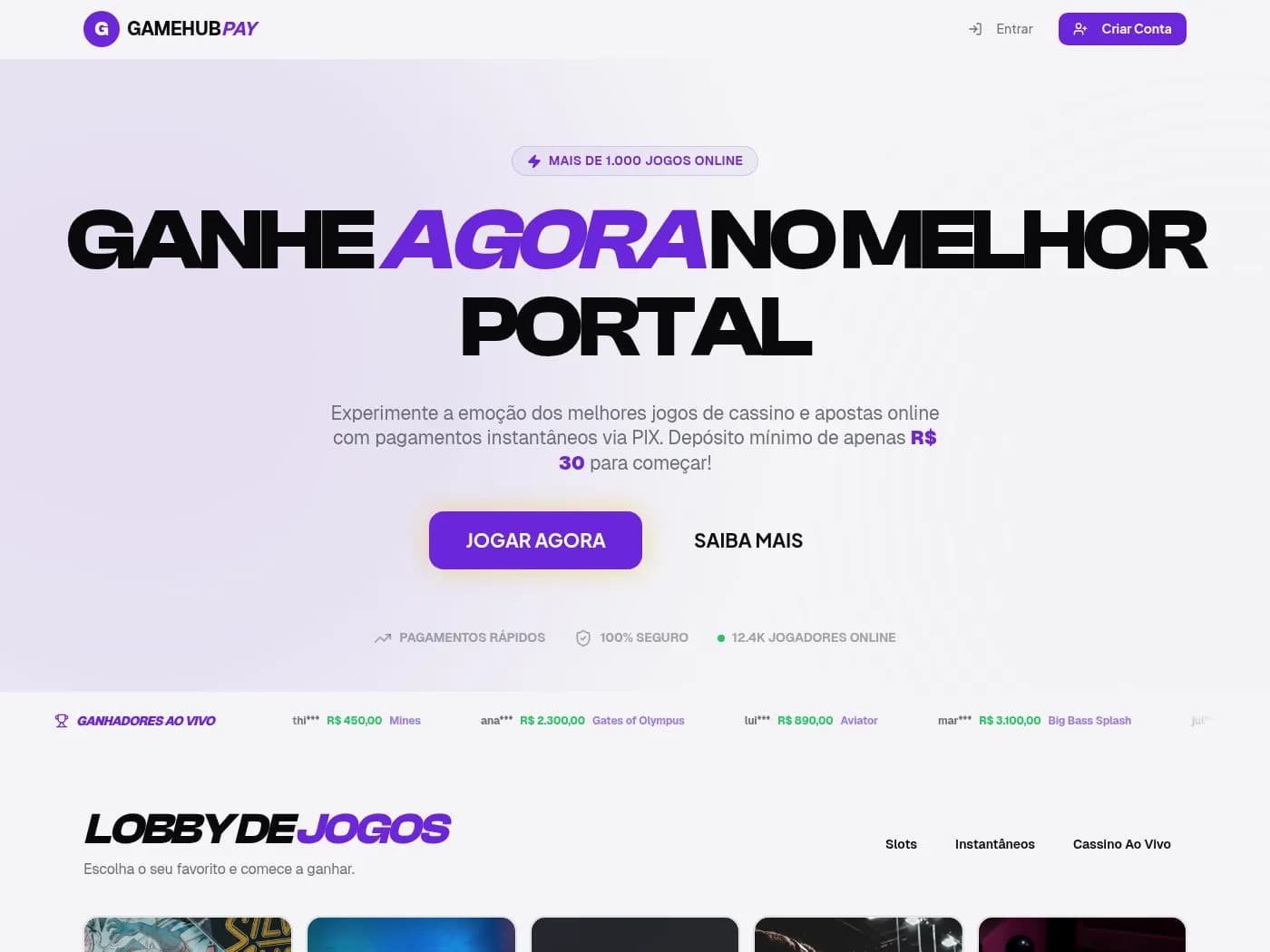 GameHub Pay Portal