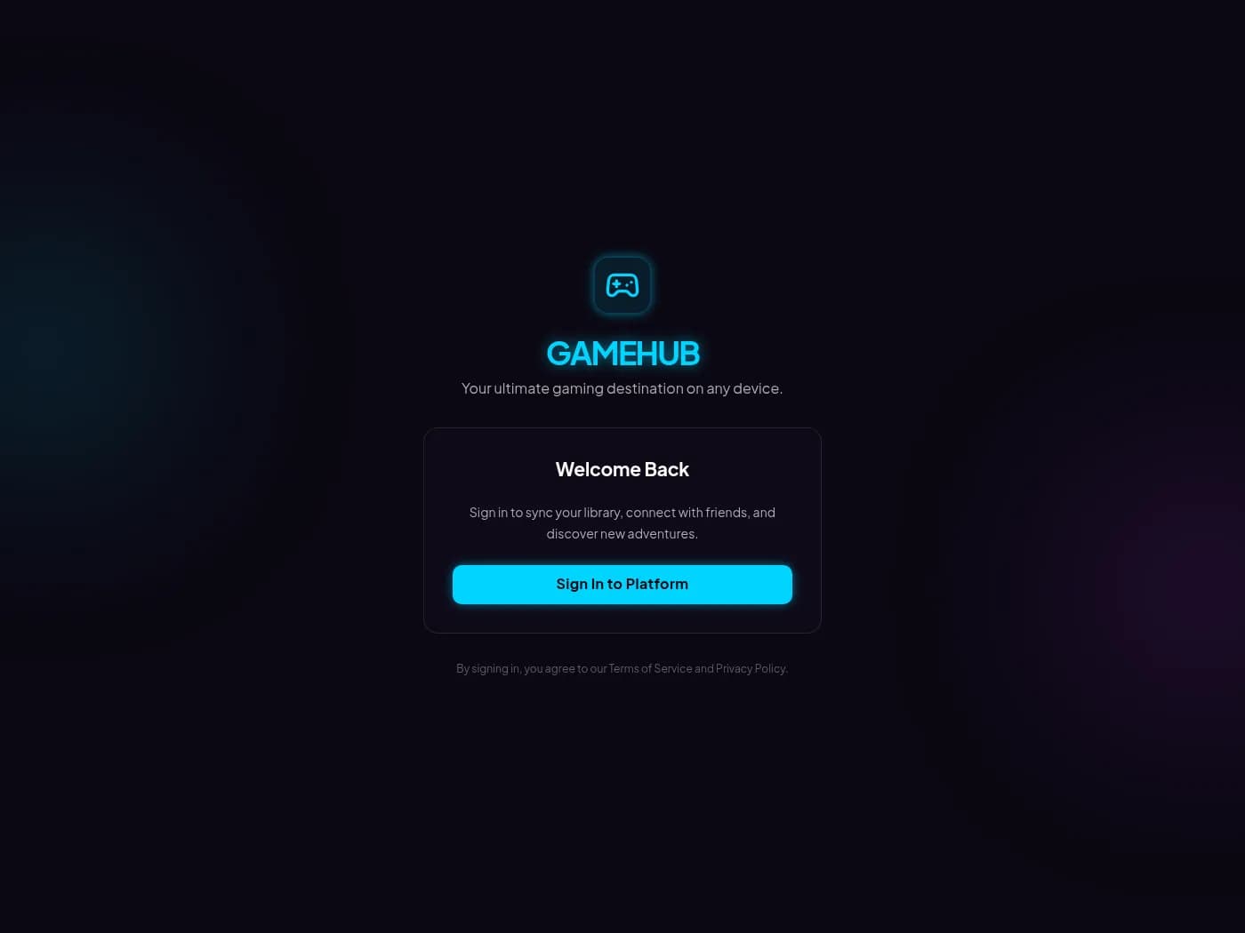 GameHub Multiplatform