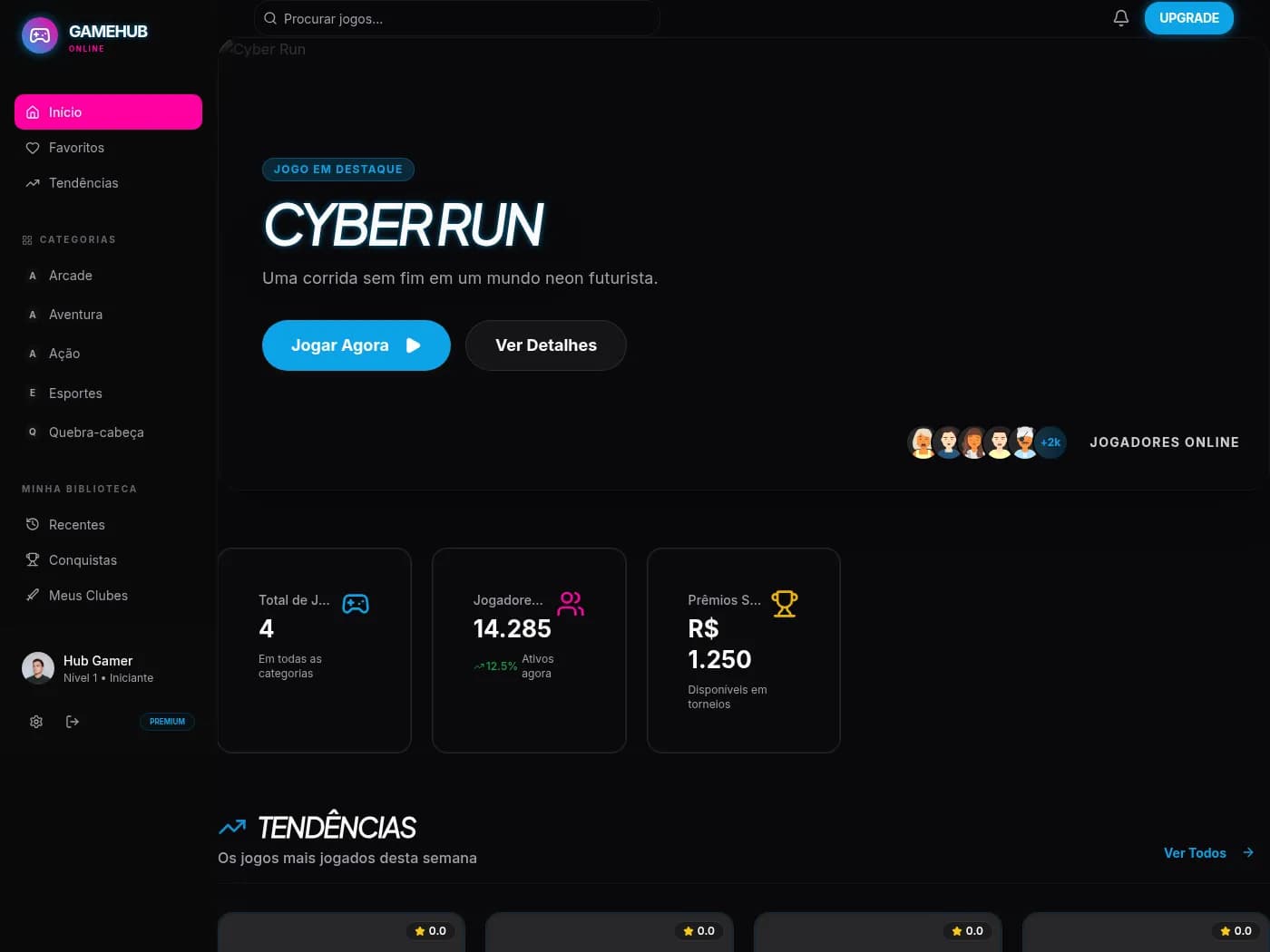 GameHub Online