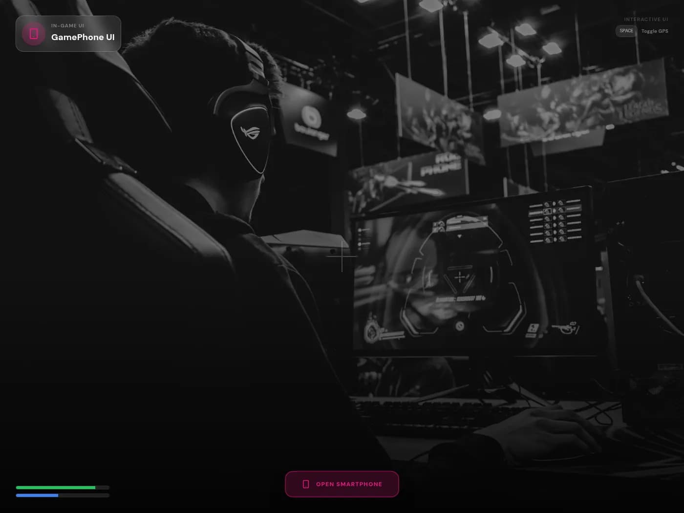 GamePhone UI