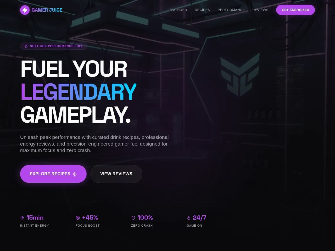 Gamer Juice Hub