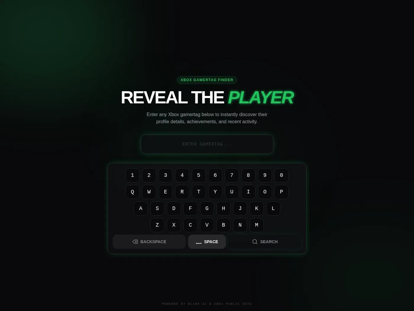 Gamertag Info Finder