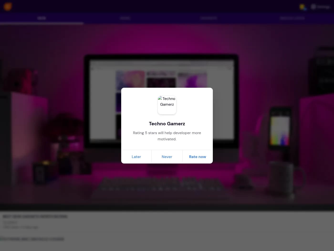 Gamerz Companion App
