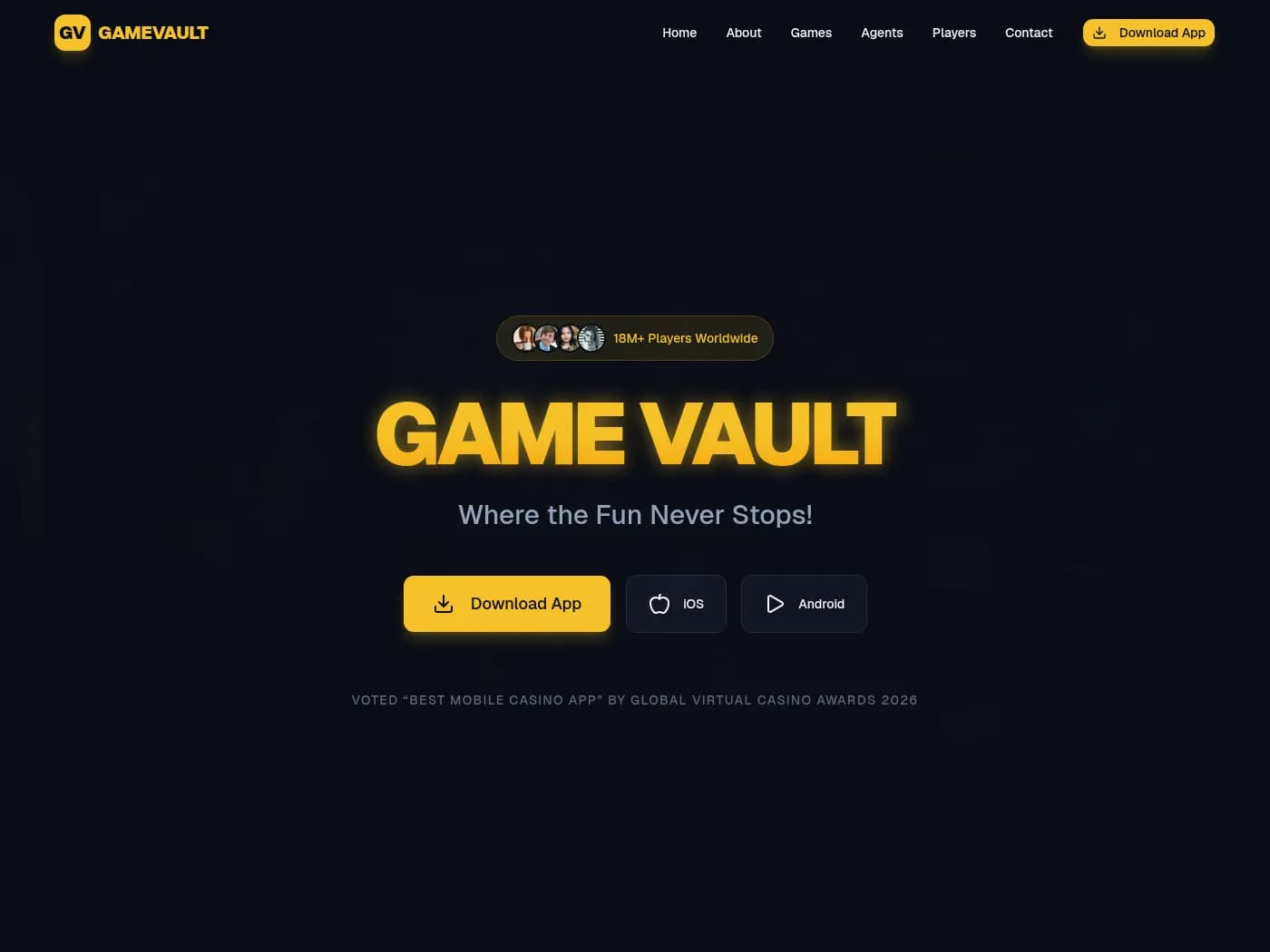 GameVault Clone
