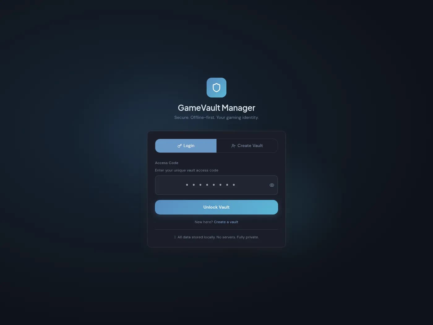 GameVault Manager
