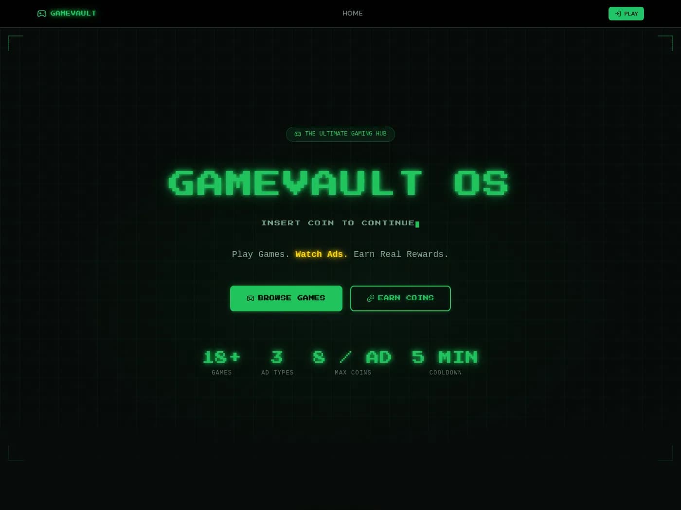 GameVault OS