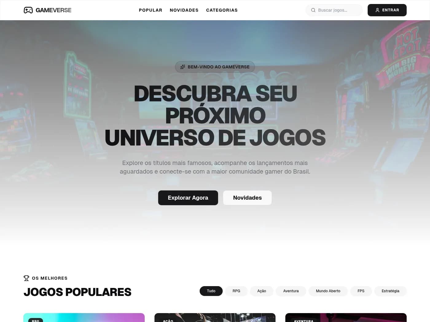 GameVerse Portal
