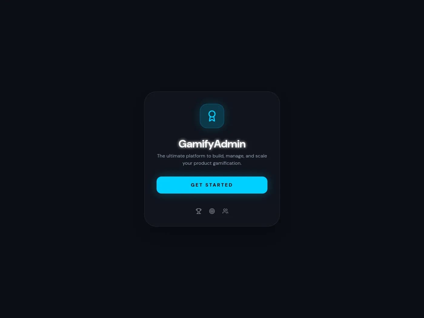 GamifyAdmin Widget