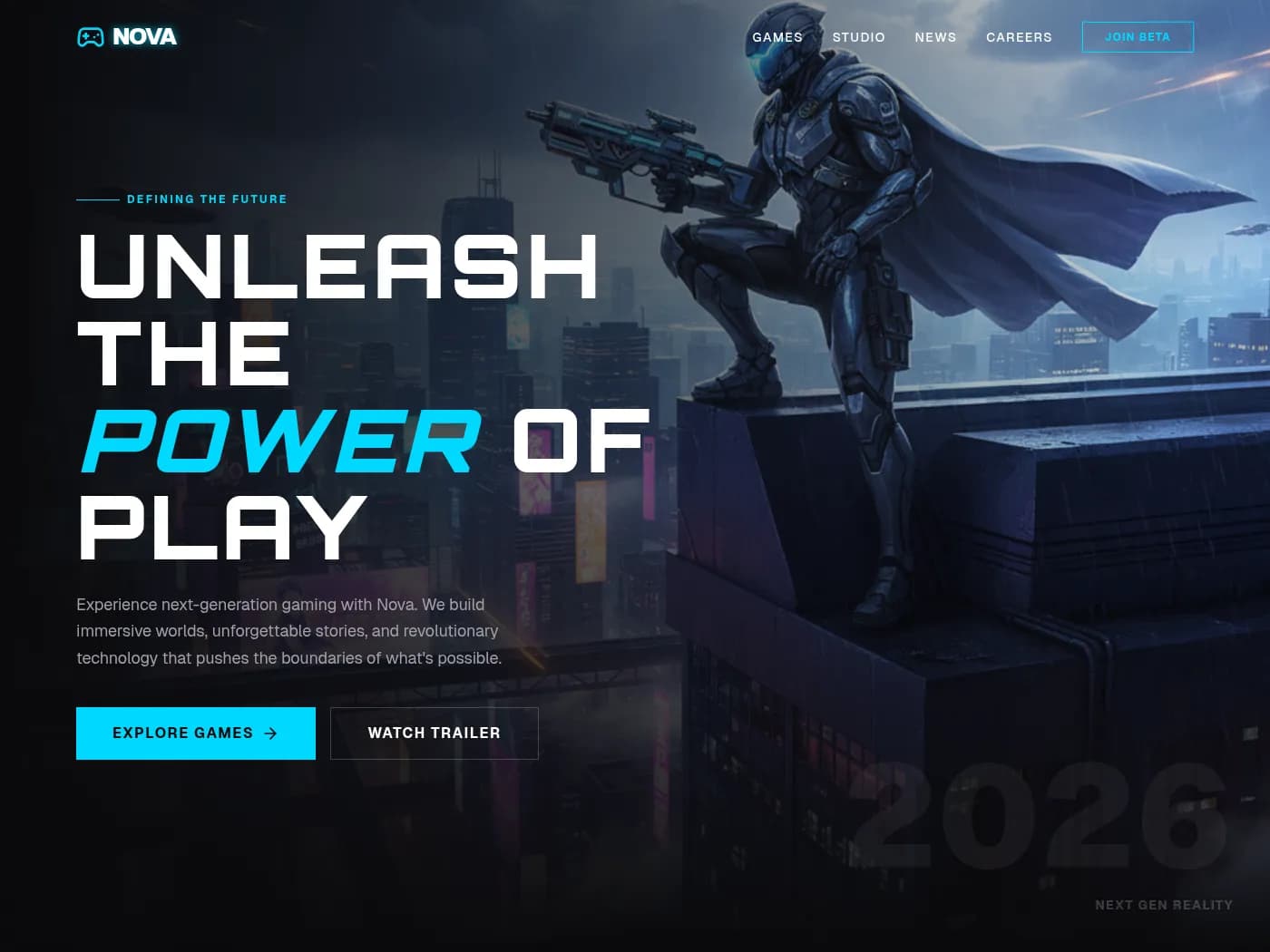 GameHub Landing Site
