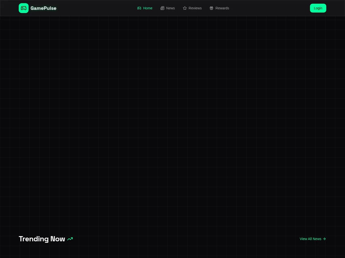 GamePulse News Portal