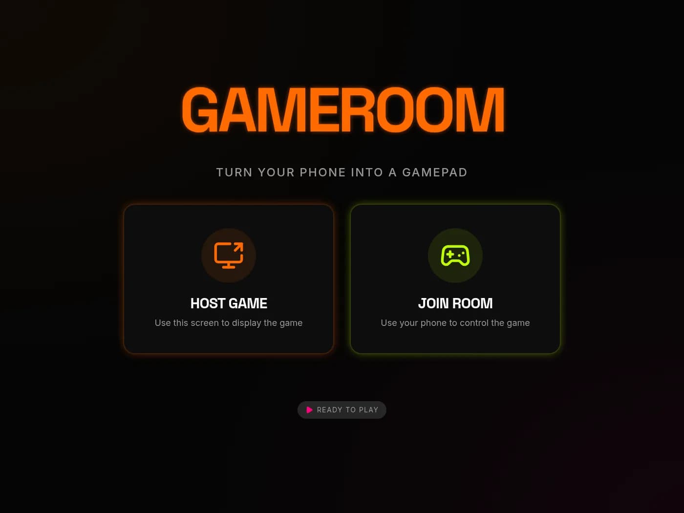 GameRoom Remote