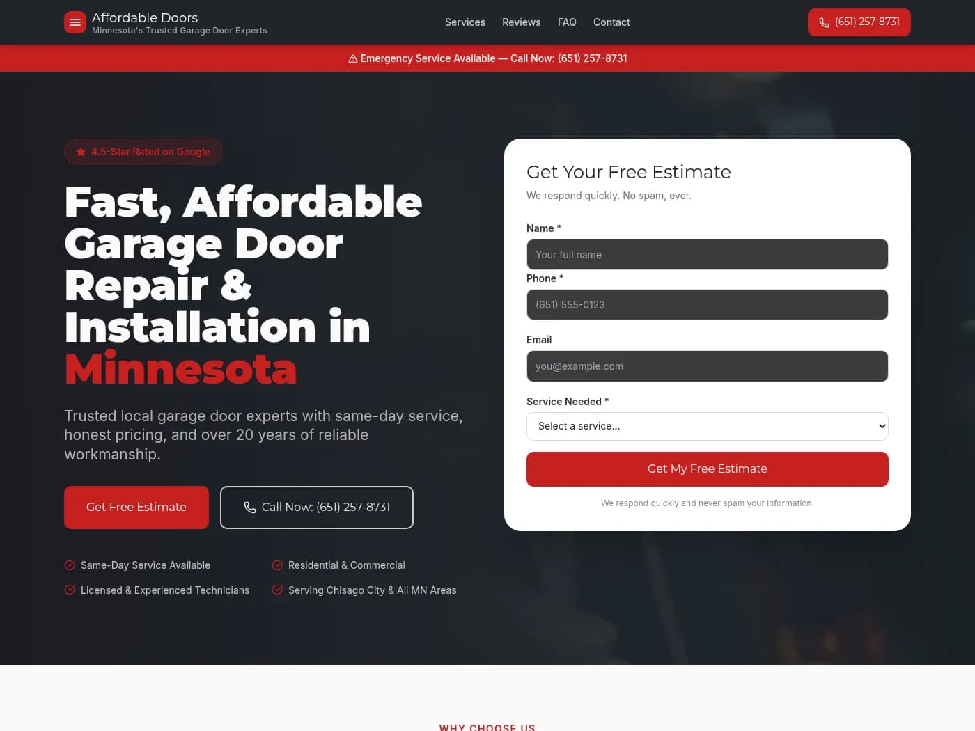 Garage Door Booster