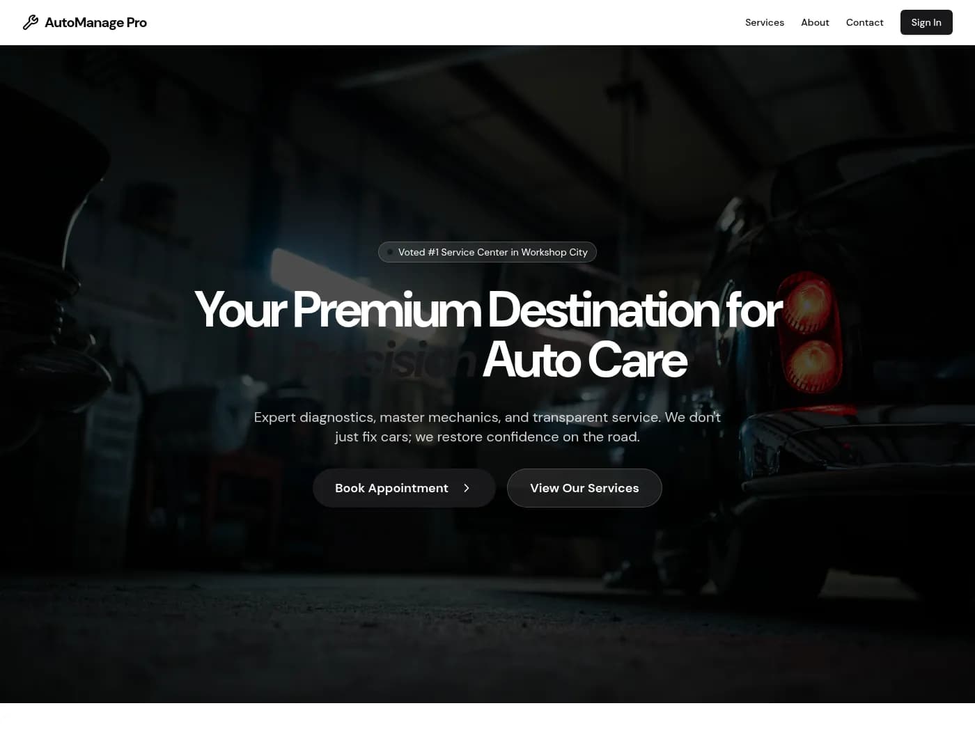 AutoManage Pro Platform