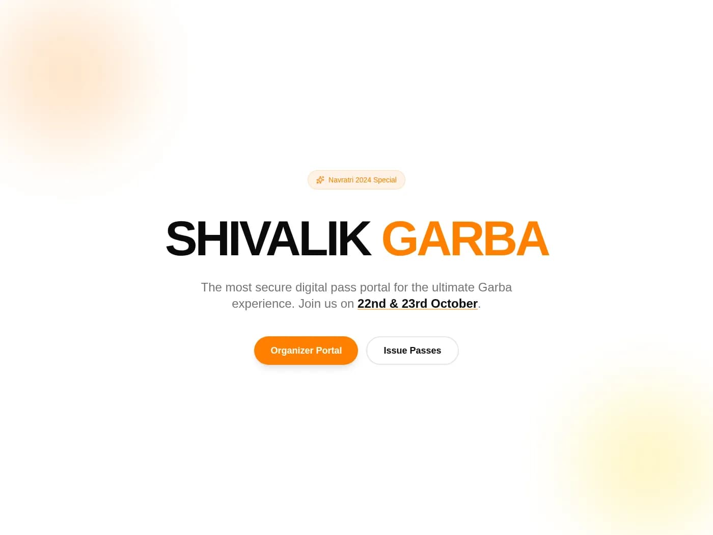 Shivalik Garba Pass Portal