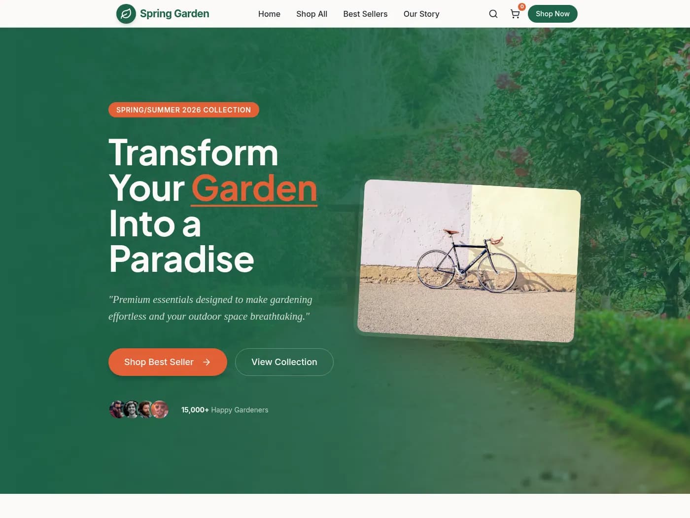 Spring Garden Storefront