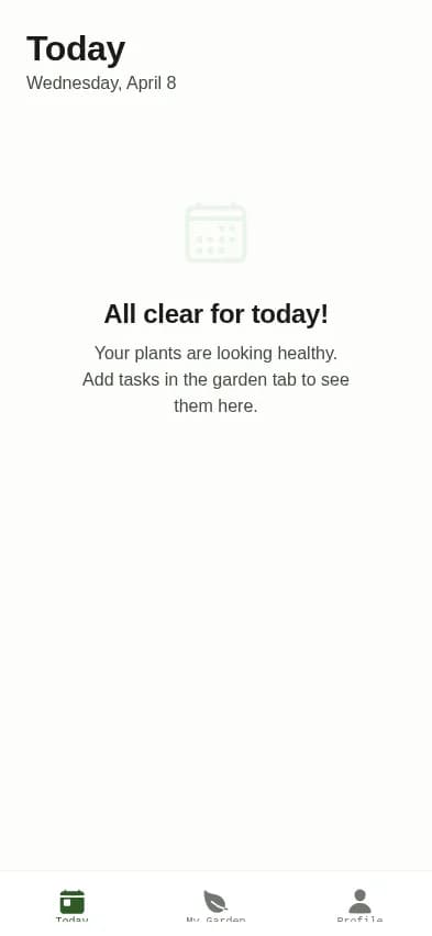 Garden Task Keeper