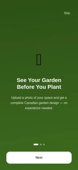 GardenRight Planner App