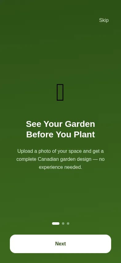 GardenRight Planner App