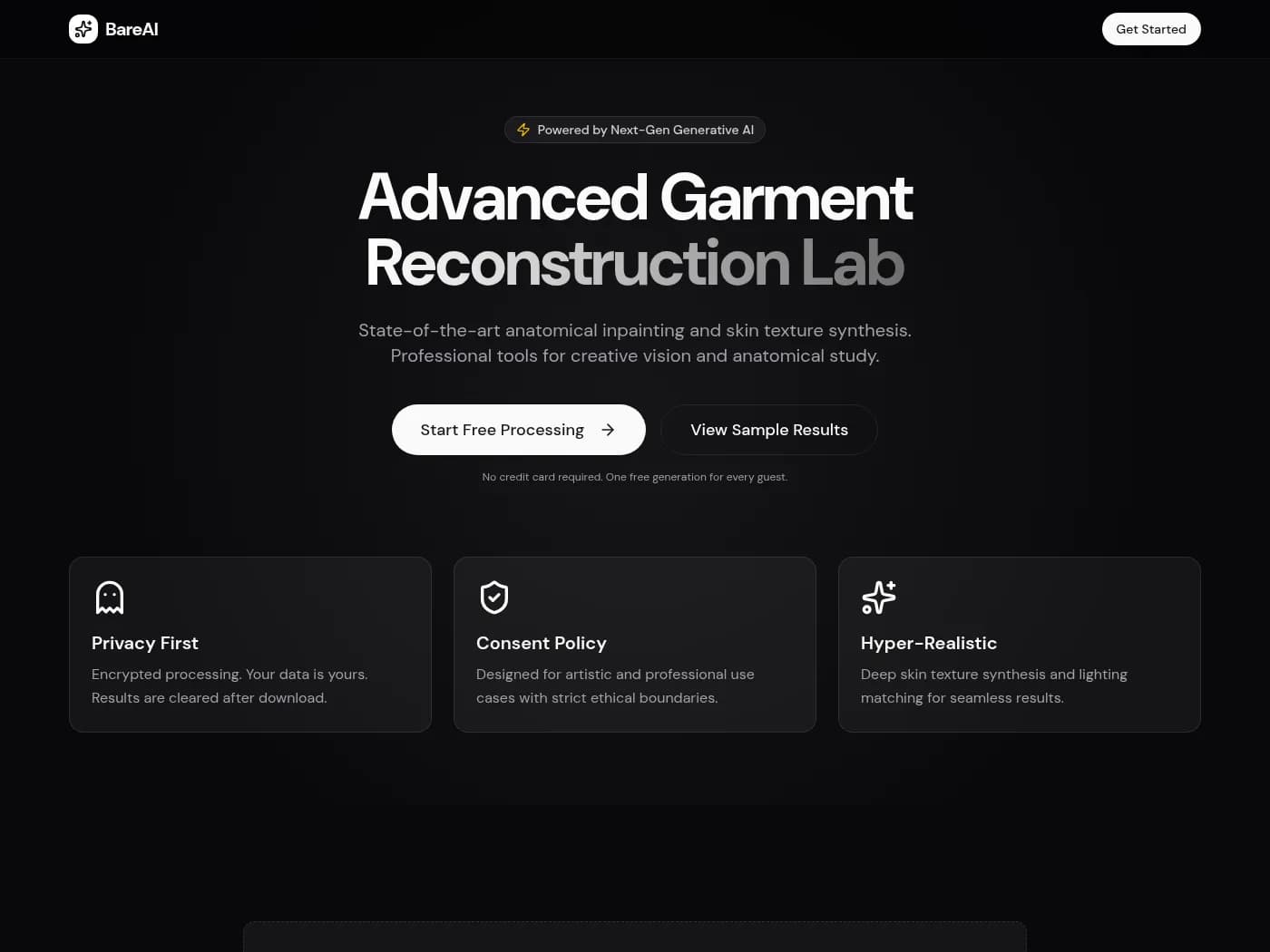 Image Garment Remover AI
