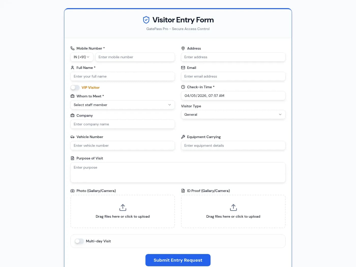 GatePass Pro