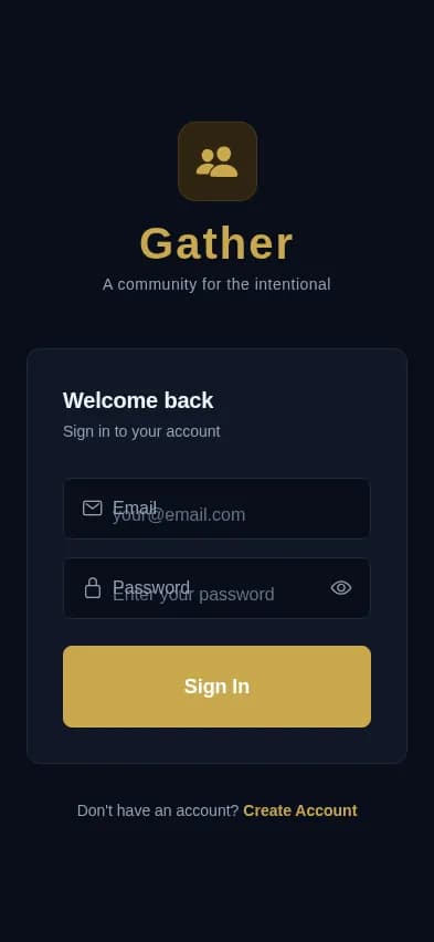 Gather Minimal Community