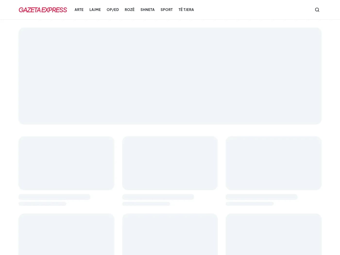 Gazeta Express News Portal