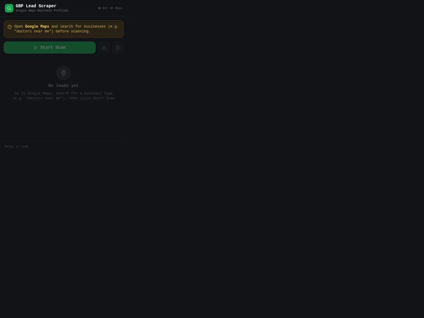 Website Leads Scraper