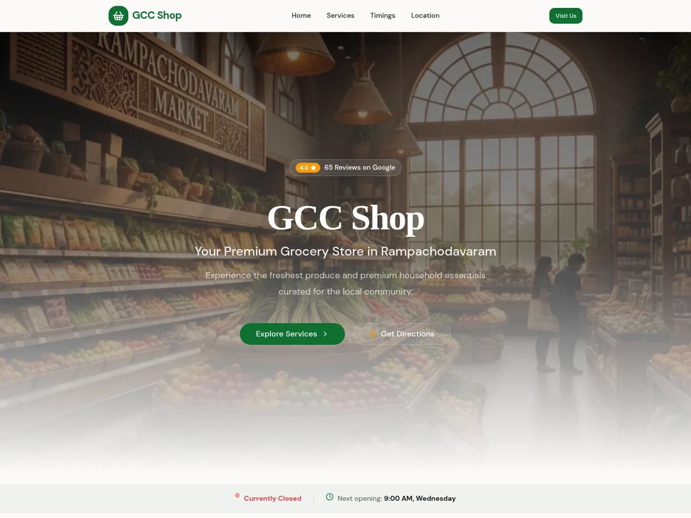 GCC Shop Web Profile