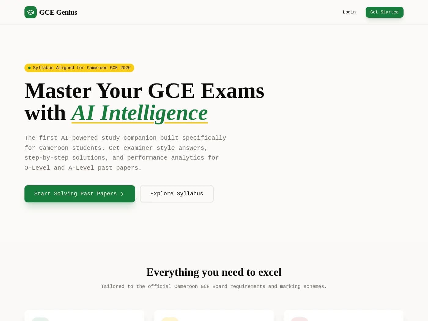 GCE Genius