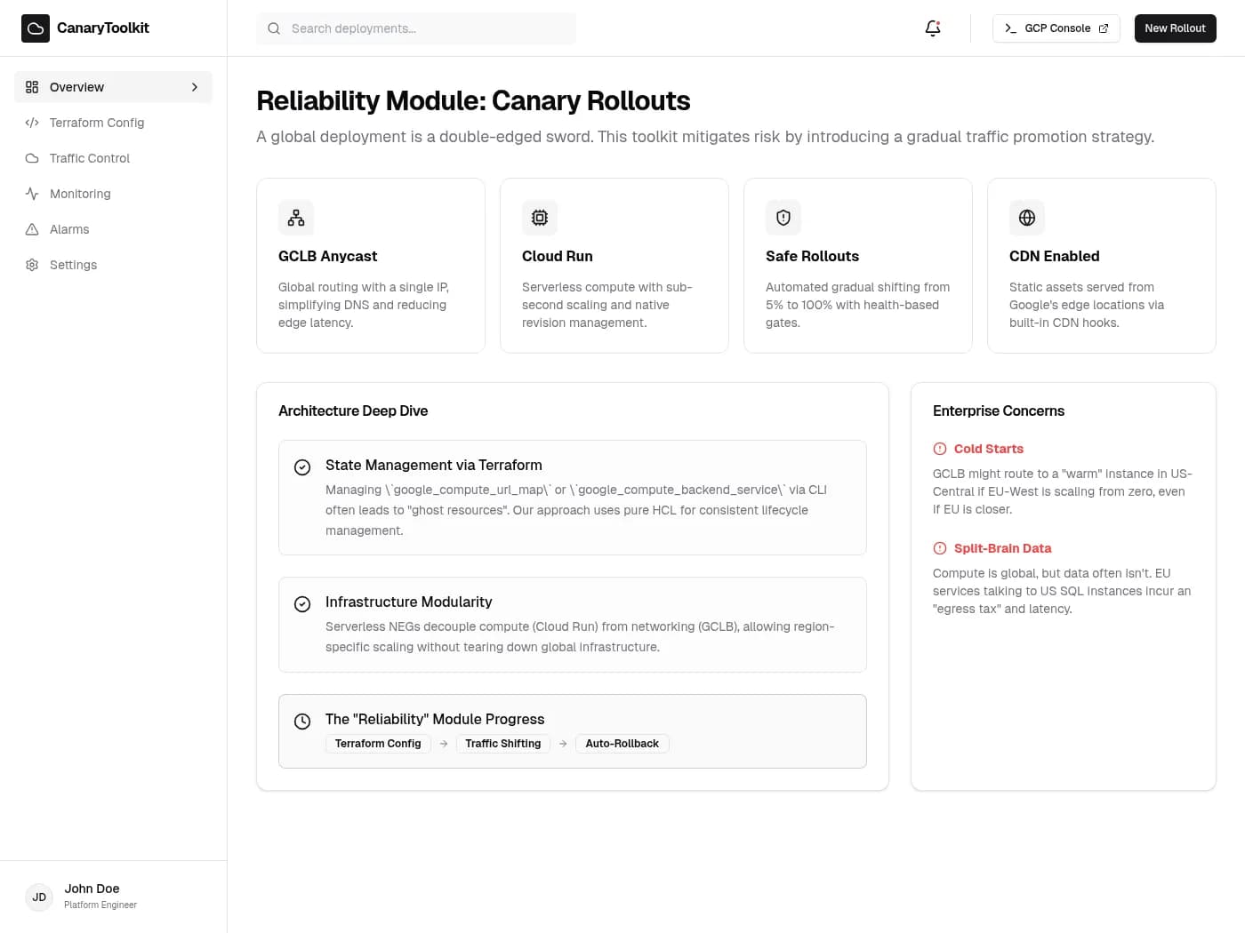GCP Canary Rollout Toolkit