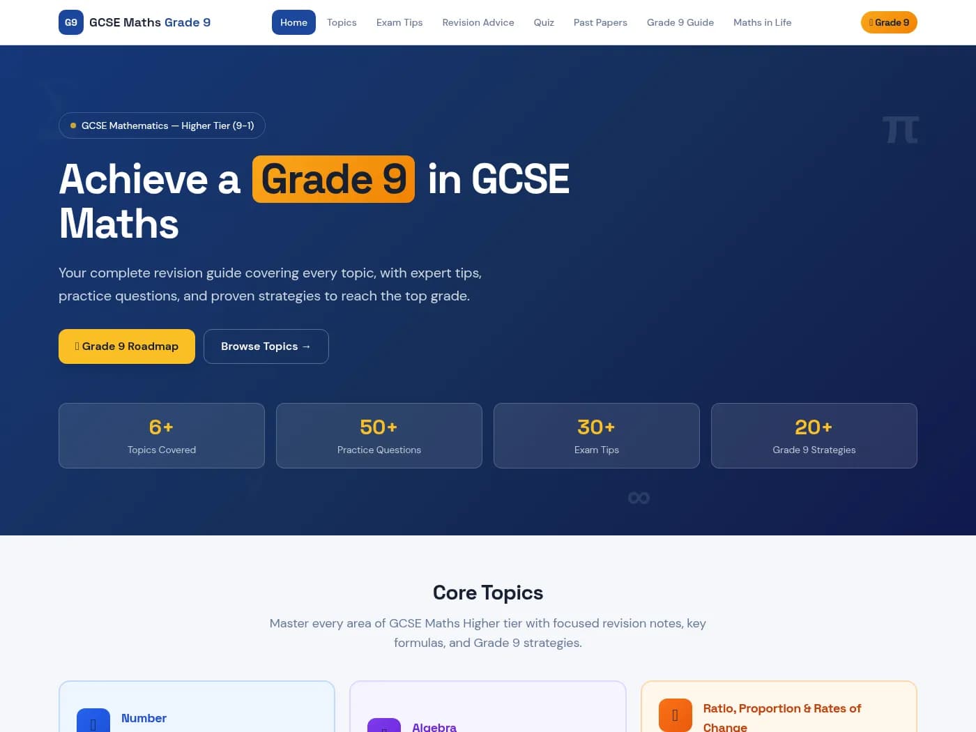 GCSE Maths Grade 9 Guide