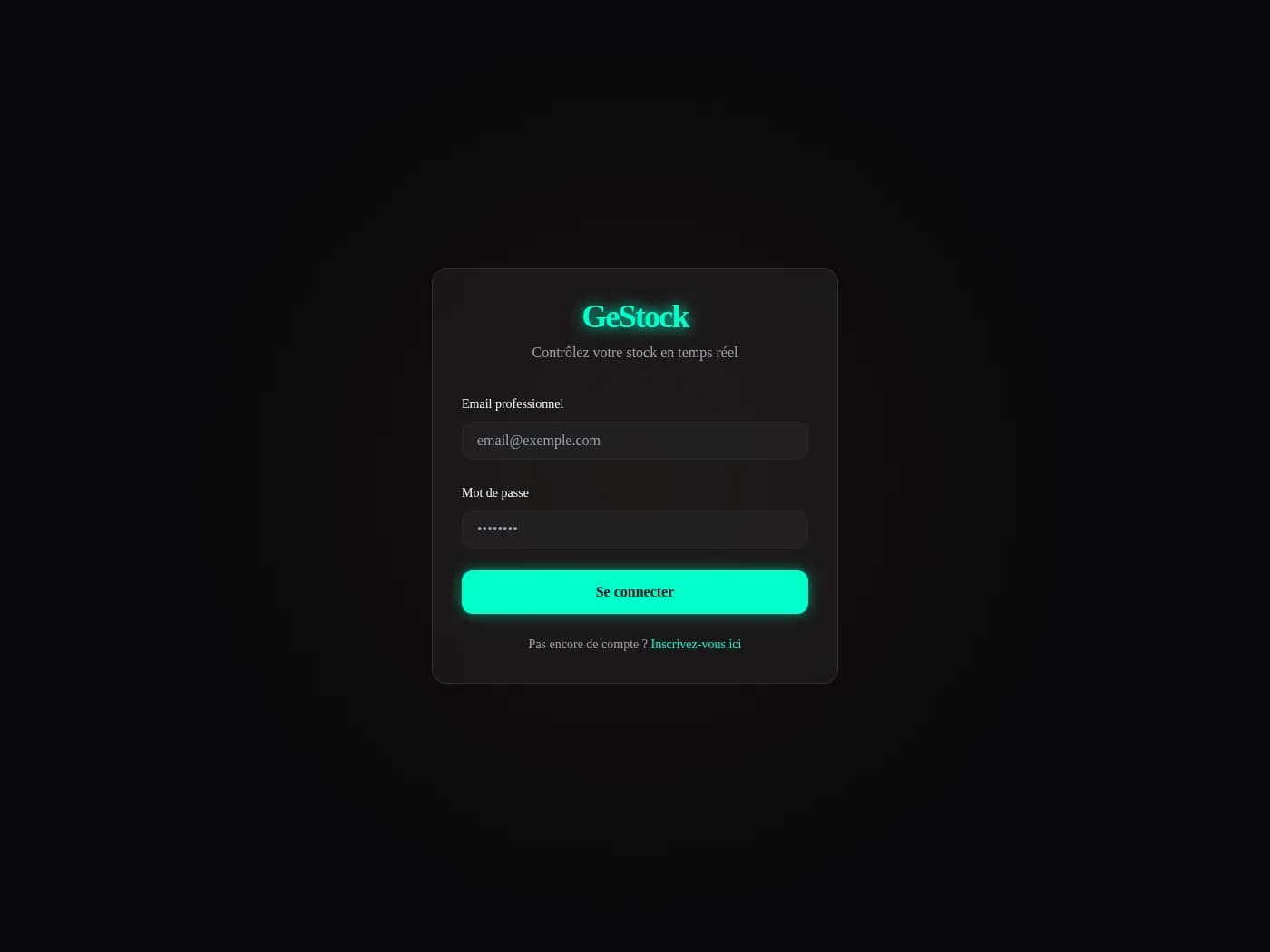 GeStock Manager