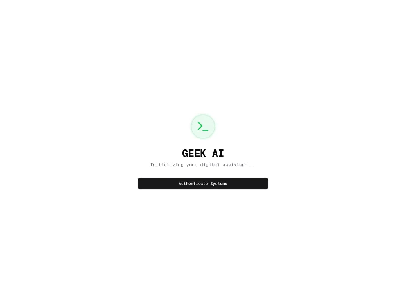 Geek AI Assistant